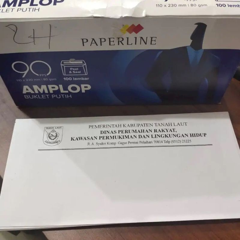 Cetak Warna Amplop Kop SKPD