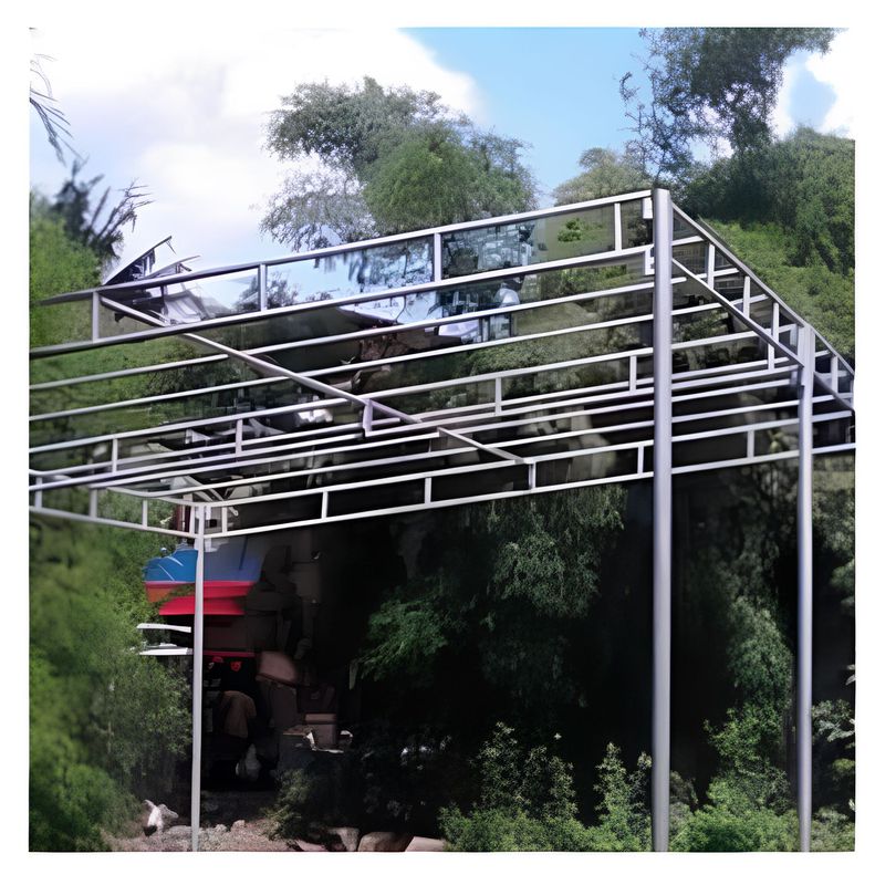 Pembuatan Tenda Besi