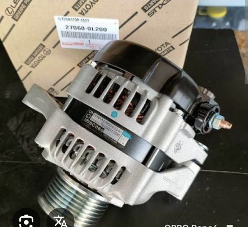 alternator/dinamo amper hilux diesel,inova,fortuner diesel 27060-0l022