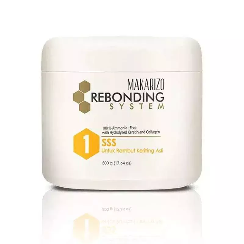 Cream Rebonding Step 1