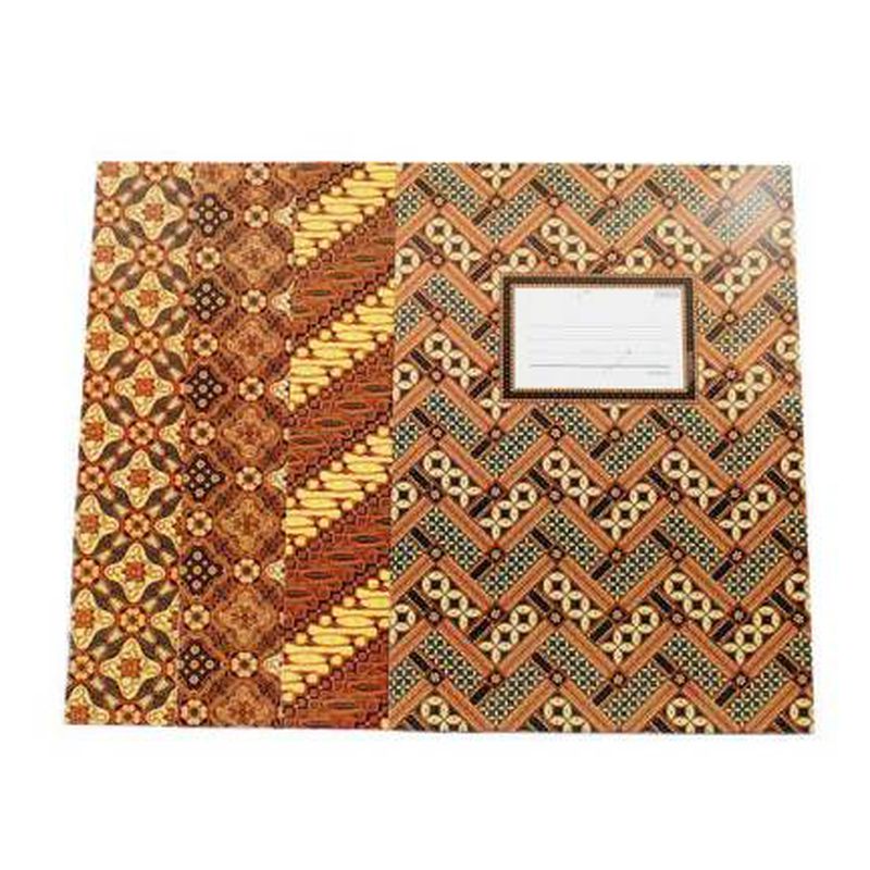 Map Batik Kertas Folio