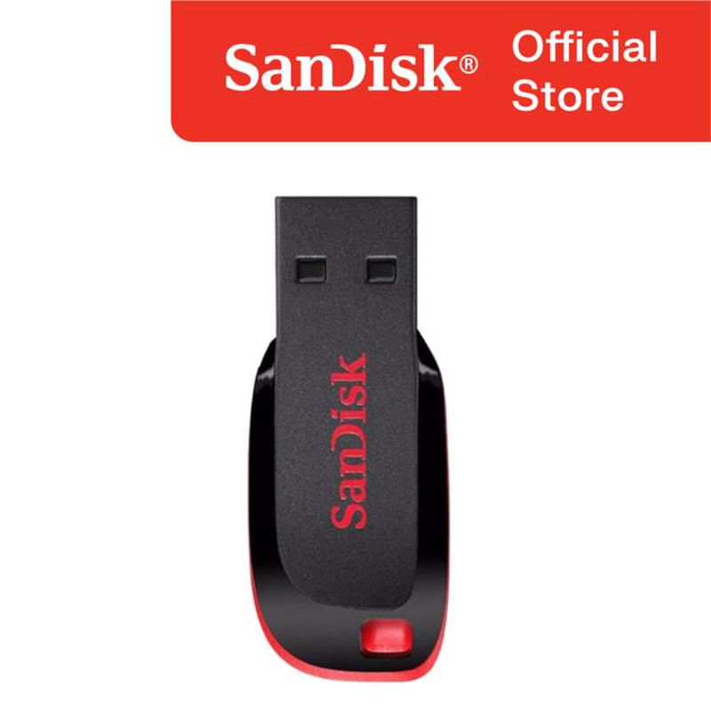 Flashdisk Sandisk 64GB, 2.0 SANDISK CRUZER BLADE USB 2.0 CZ50 - 64GB