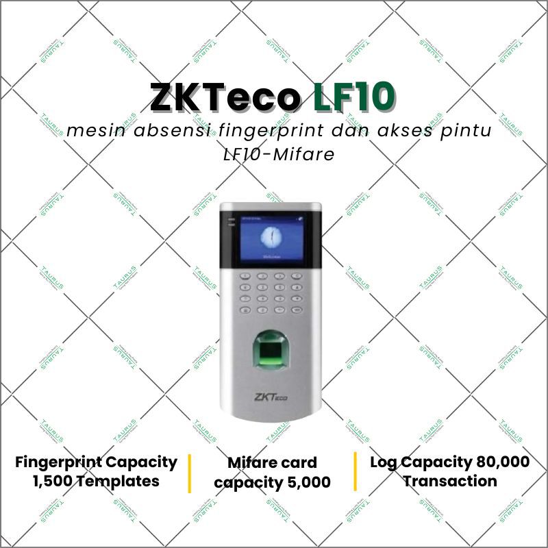 ZKTeco LF10 mesin absensi fingerprint dan akses pintu LF10-Mifare
