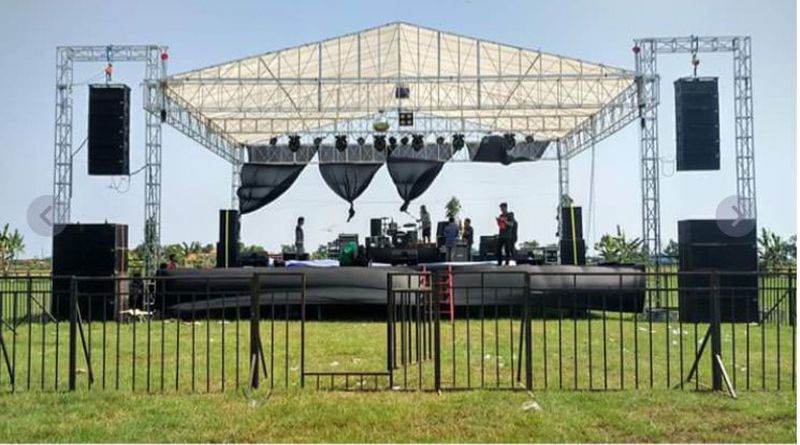 SEWA RIGGING STAGE PANGGUNG DENGAN ATAP