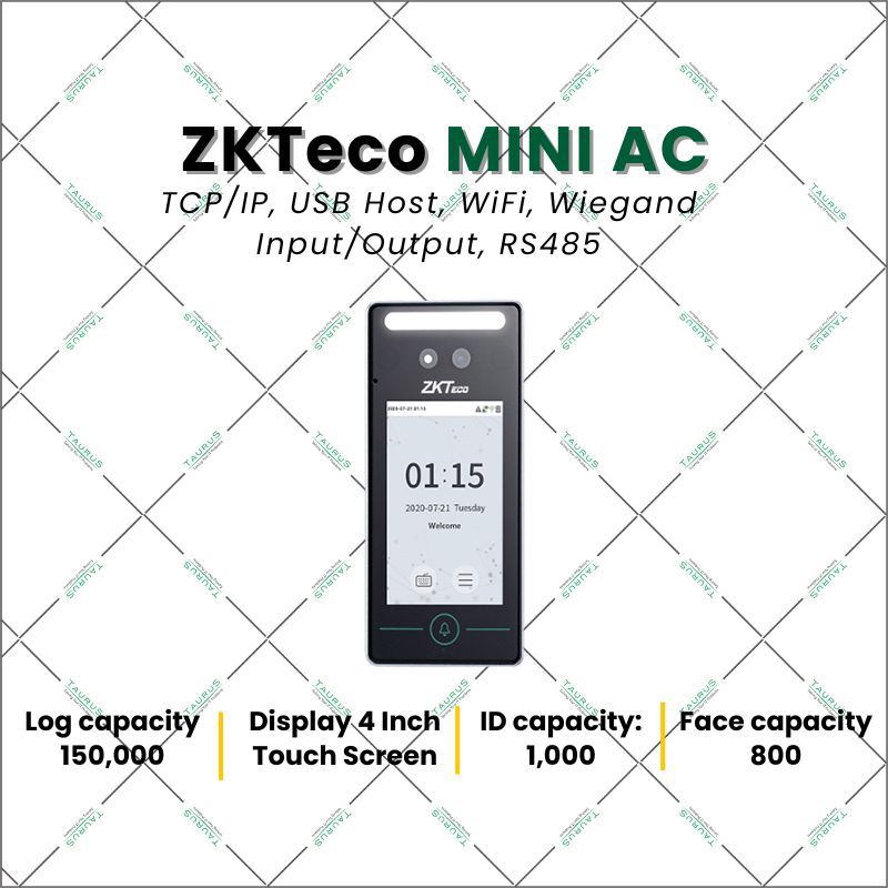 ZKTeco MINI AC TCP, IP, USB Host, WiFi, Wiegand Input, Output, RS485