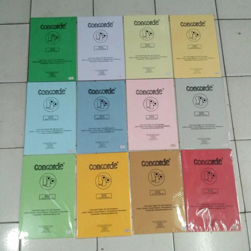 Concorde Kertas F4 (215 mm x 330 mm) 90 gram
