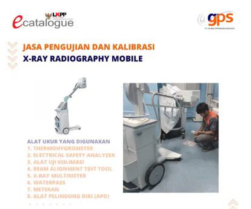 Jasa Pengujian dan Kalibrasi Alat Kesehatan X-Ray Mobile