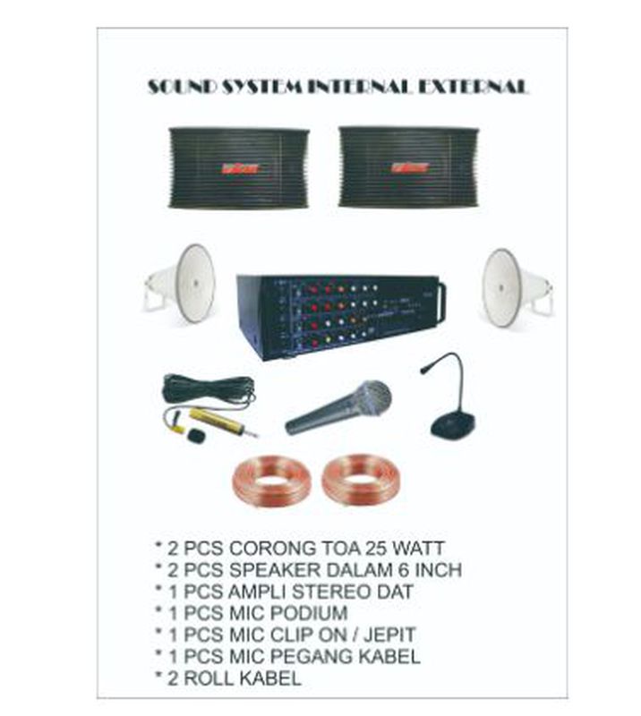 SOUND SYSTEM INTERNAL EXTERNAL