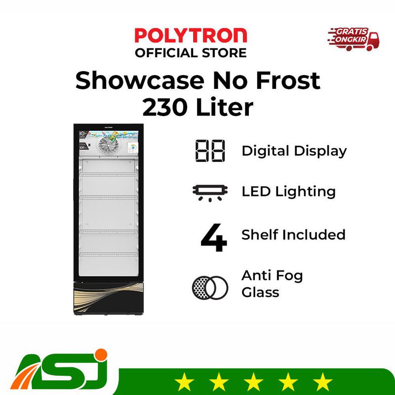 Showcase POLYTRON 230 Liter SCN 227