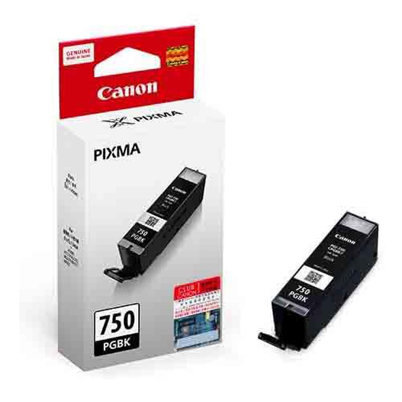 Tinta Canon Pixma 750 PGBK