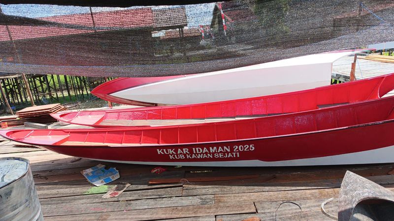 Perahu Fiber Panjang 6,5 M