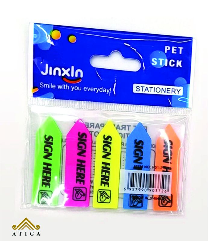 Sticky Note Sign Here plastik isi 100
