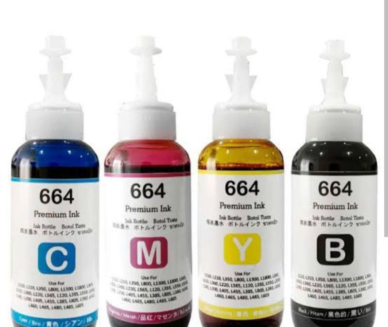 Tinta reffil printer (botol 70ml hitam original)