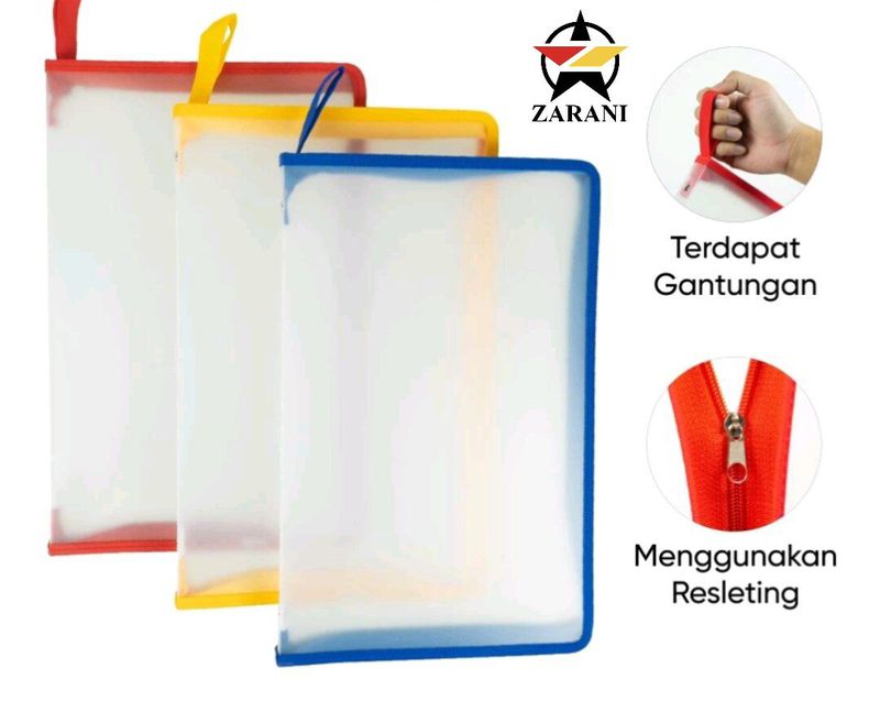 Map Resleting / Zipper Bag