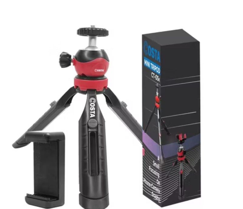 COSTA CT-05k Tripod / Stand Portabel With Ball Head Horder Handphone Cam