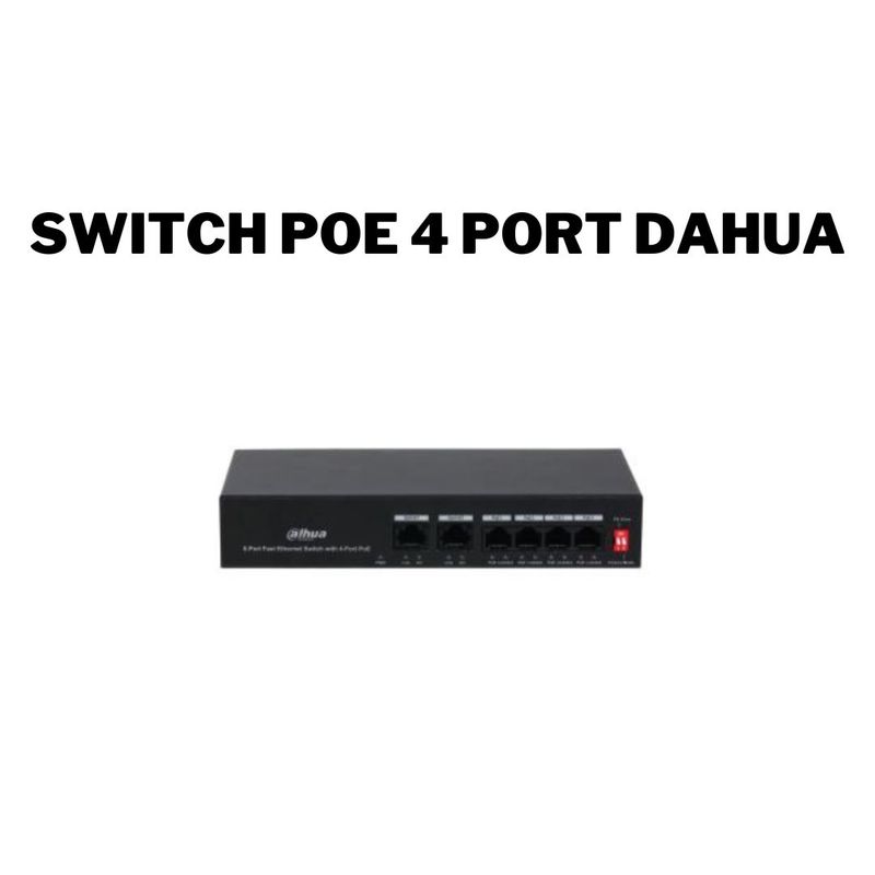 Switch POE 4 Port