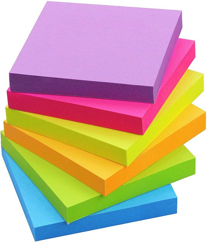 Sticki Note 6 Color - Ungu