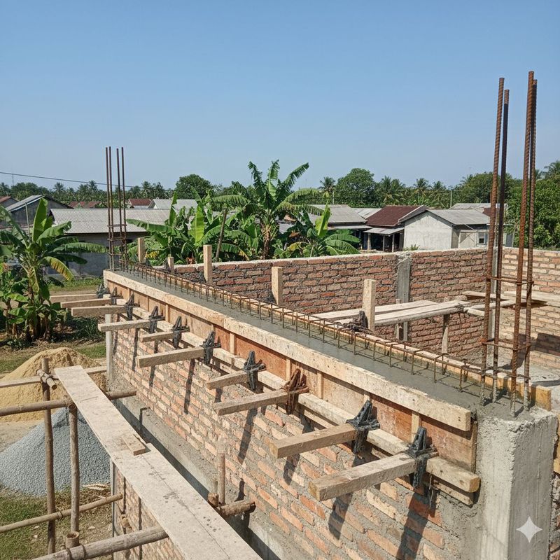 Pekerjaan Beton Ring Balok 15x20