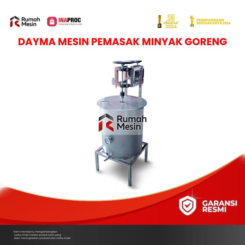 Dayma Mesin Pemasak Minyak Goreng