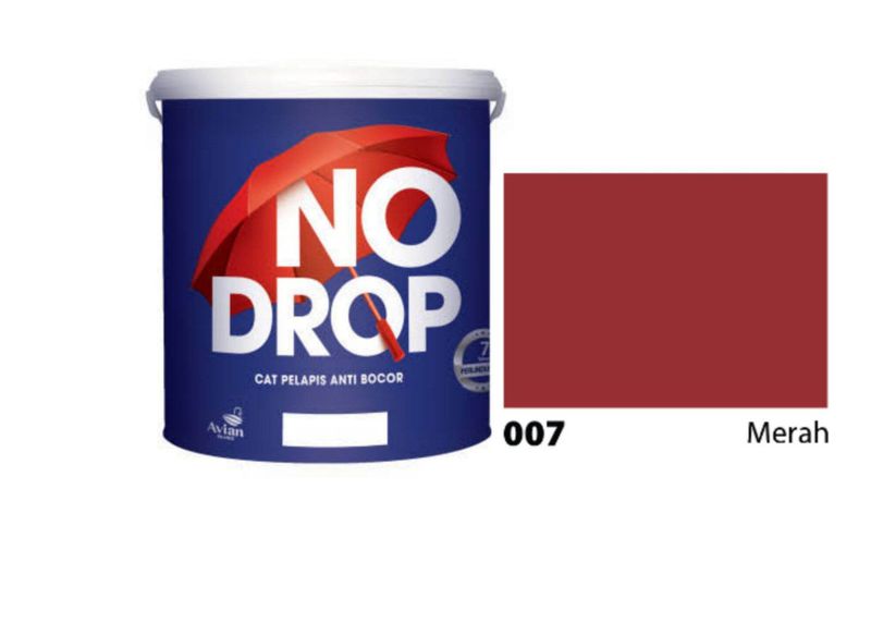 CAT TEMBOK NO DROP KILOAN (WARNA MERAH)