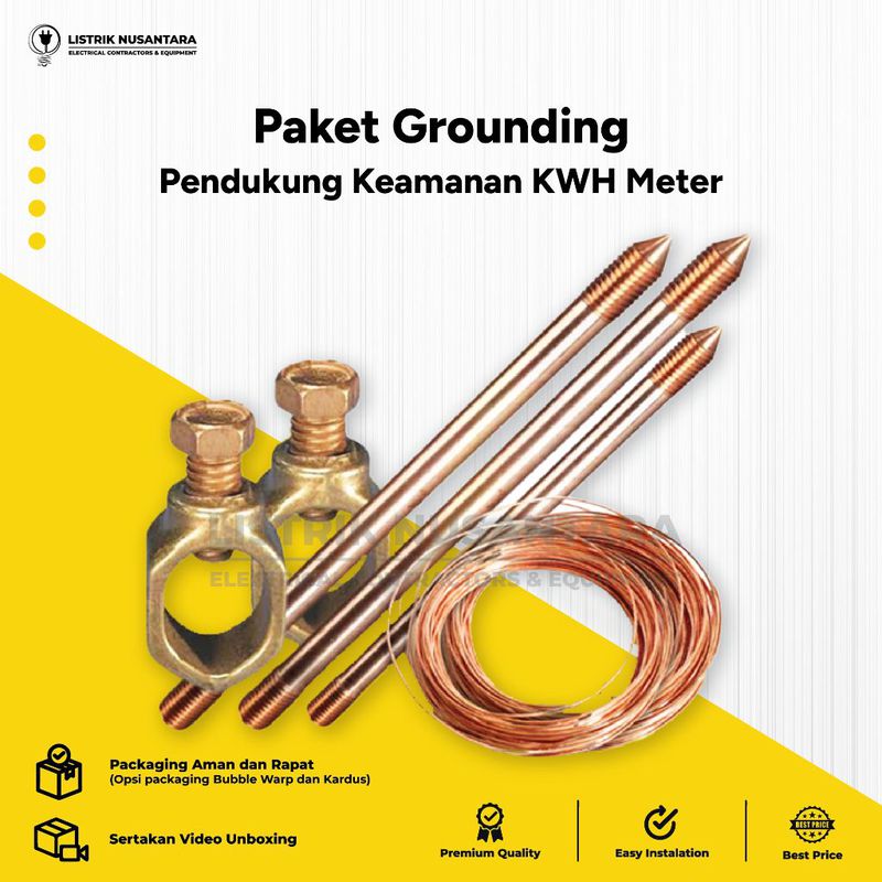 PERLENGKAPAN ALAT GROUNDING LISTRIK
