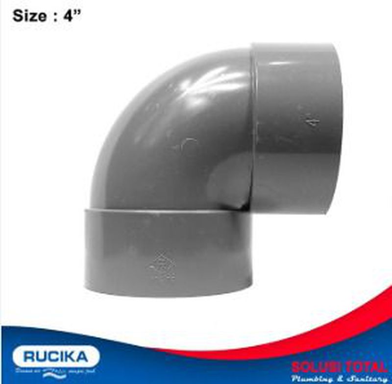 KNEE PVC 4"RUCIKA