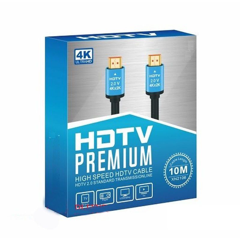 Kabel HDMI 10 Meter 4K ULTRA HD Premium V2.0 M-TECH