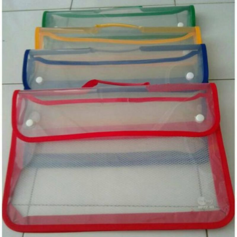 Map Gagang Jenia Jaring Kancing 2 Polos