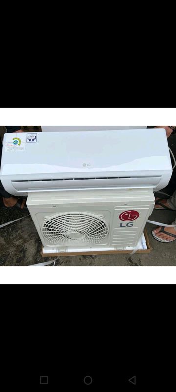ac baru 2pk merk.LG.+pasang+pipa ac 10m,breket,isolasi kabel listrik.