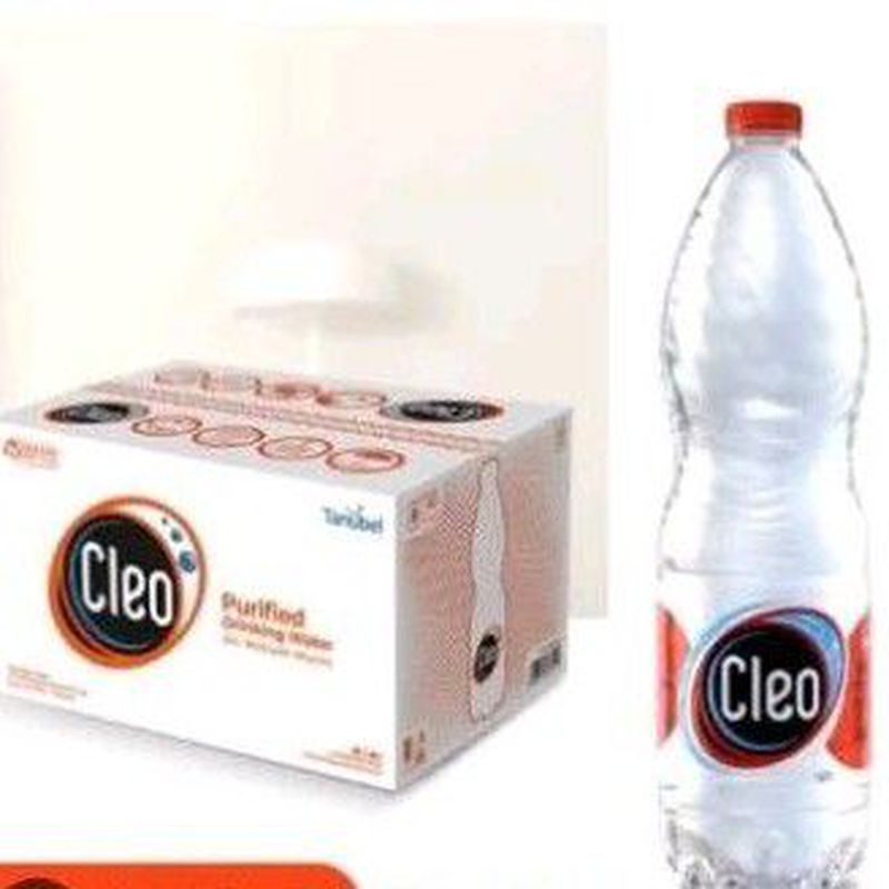 Air Mineral Merk Cleo 600 ml 1 duz