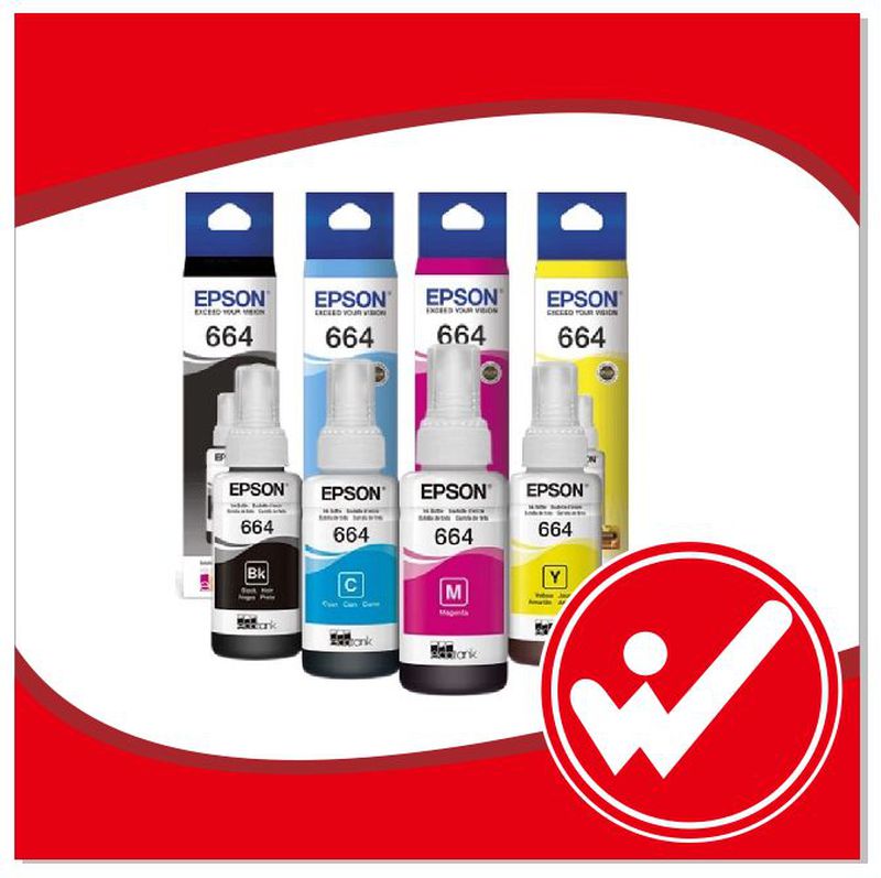 Tinta Epson 664 - Kuning