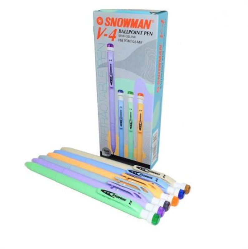Ballpoint gel Snowman V4
