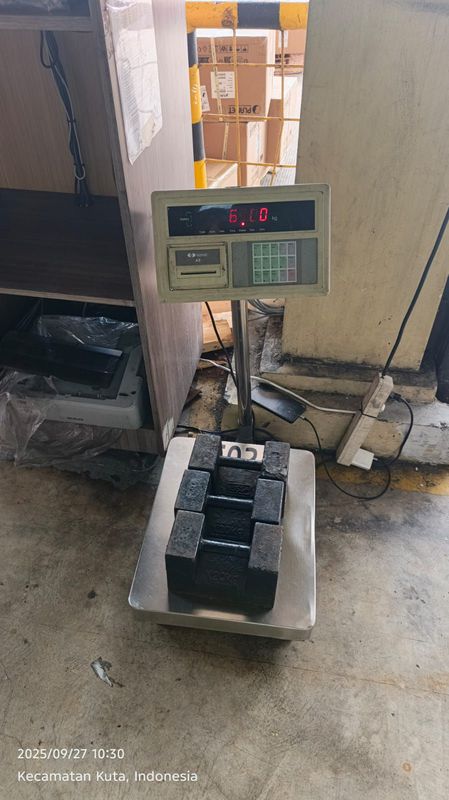 KALIBRASI / TERA ULANG TIMBANGAN DIGITAL ELITECH 150KG