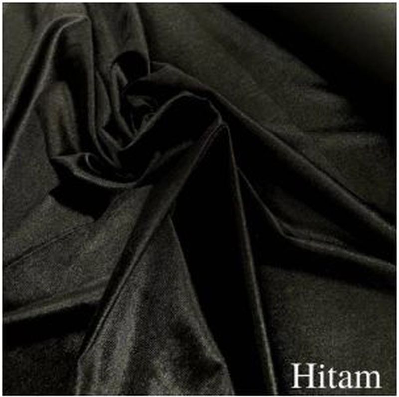 KAIN BLUDRU PREMIUM WARNA HITAM