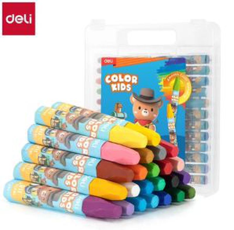 DELI OIL PASTEL | PASTEL COLOR 24 WARNA