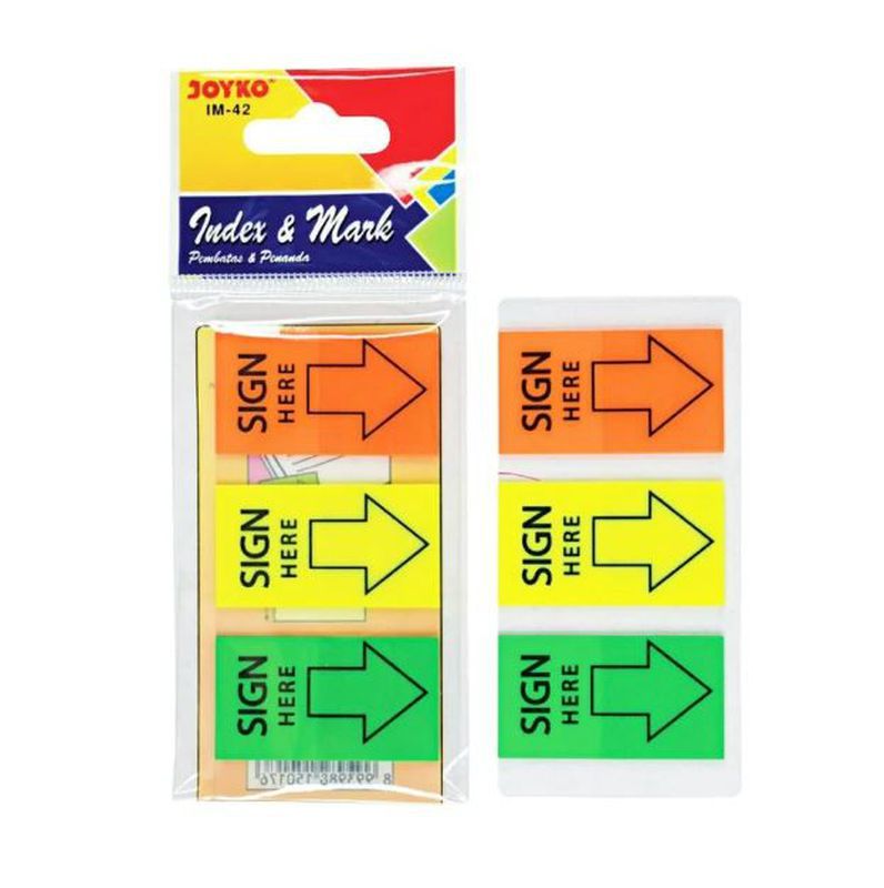 Memo Blok Sign Here