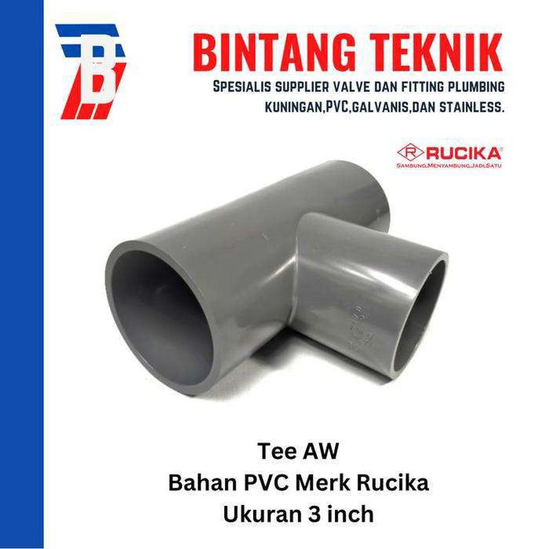 Pipa Tee 3 Inch
