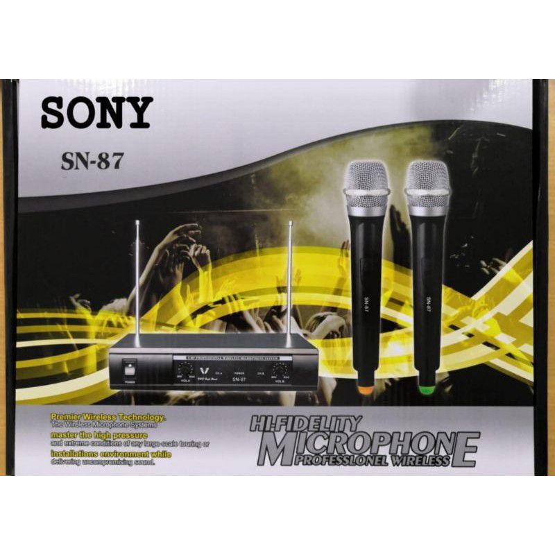 Sony Microphone Wireless SN-87 Double