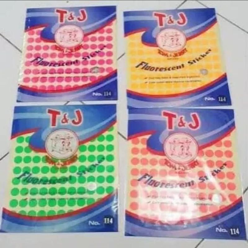 Tom & Jerry bulat ukuran 114 - Kuning