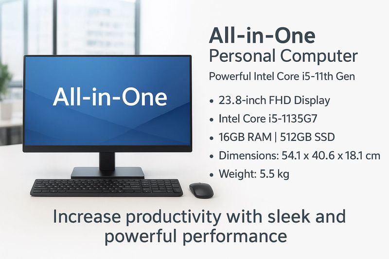 Personal Computer All in One Core i5