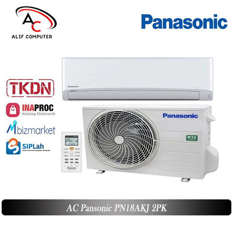 AC Panasonic PN18AKJ 2PK Standard + Biaya Pemasangan