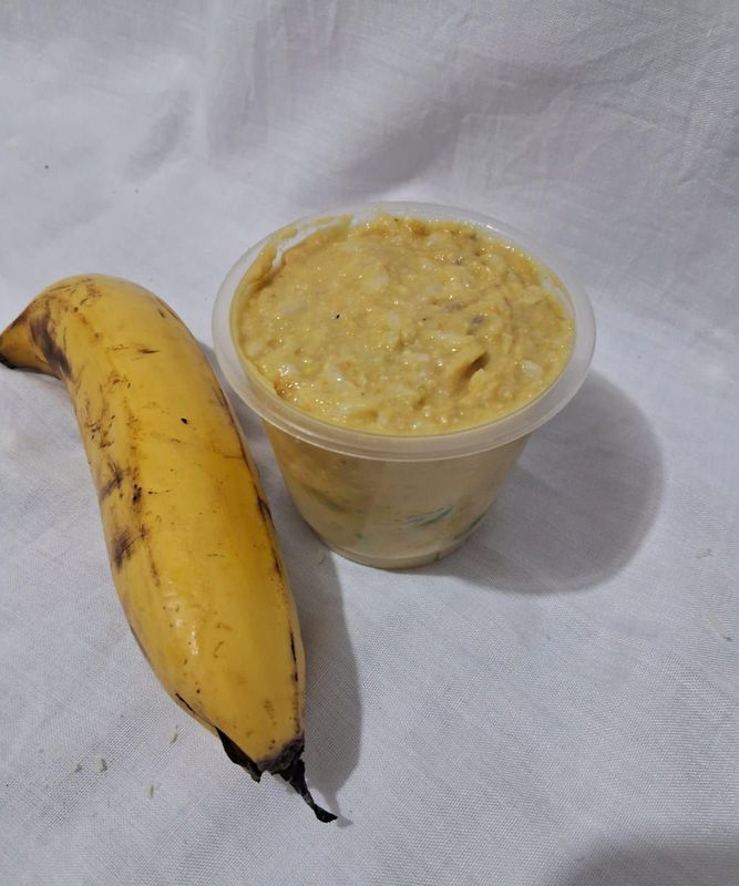PMT Lokal Depok 6 sd 8 Bulan ( Bubur Saring Soto Daging Telur Pisang Ambon)
