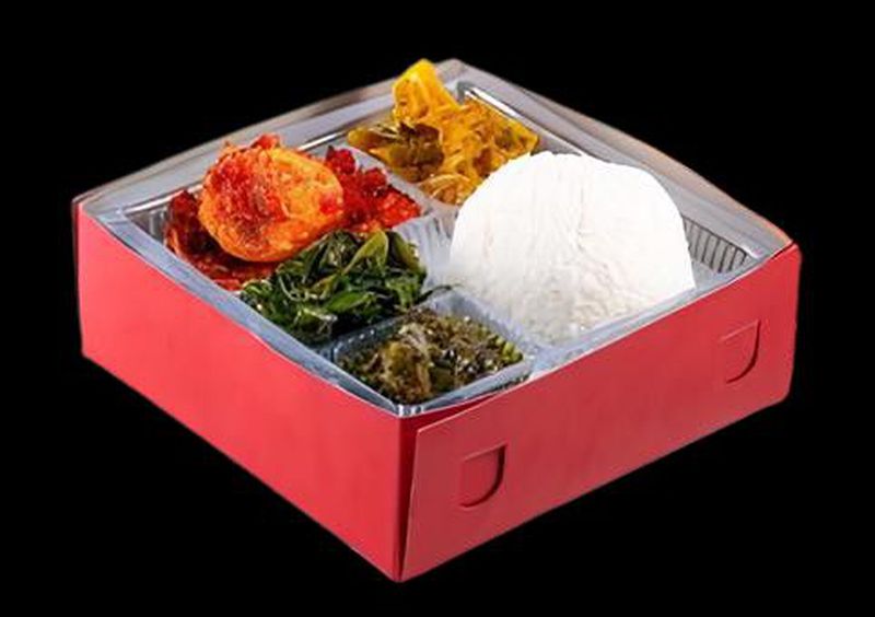 Nasi Box Padang Payakumbuah - Paket Telur (Gulai/Balado) (Corporate ...