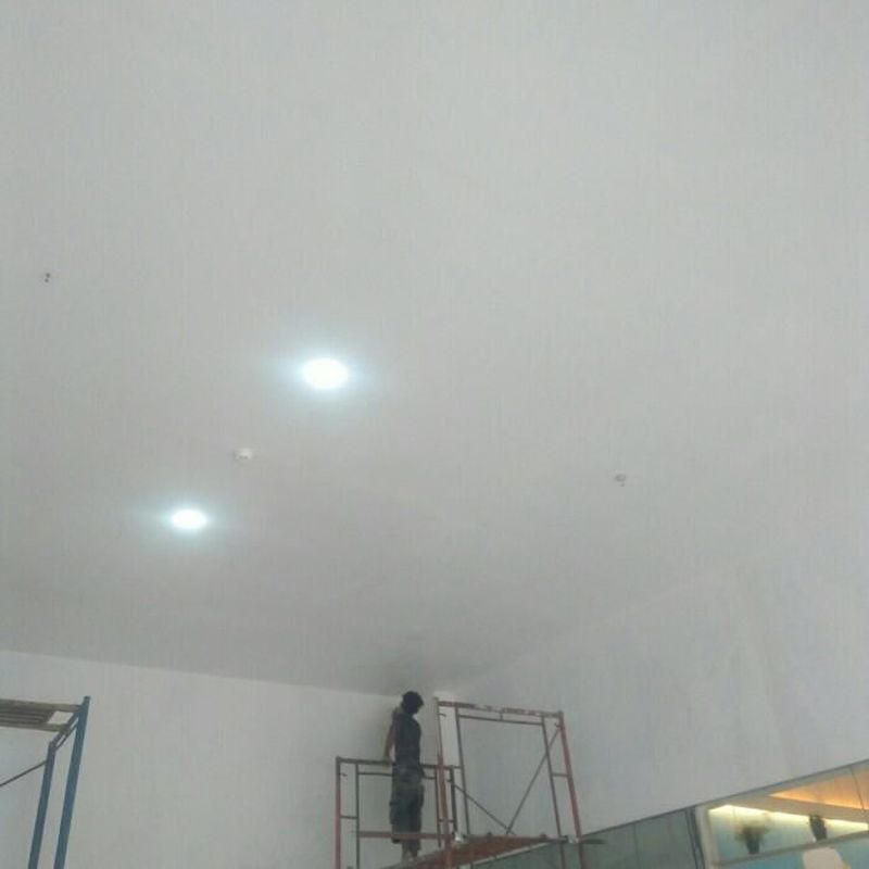 Pek. Memasang Plafond Gypsum Flat