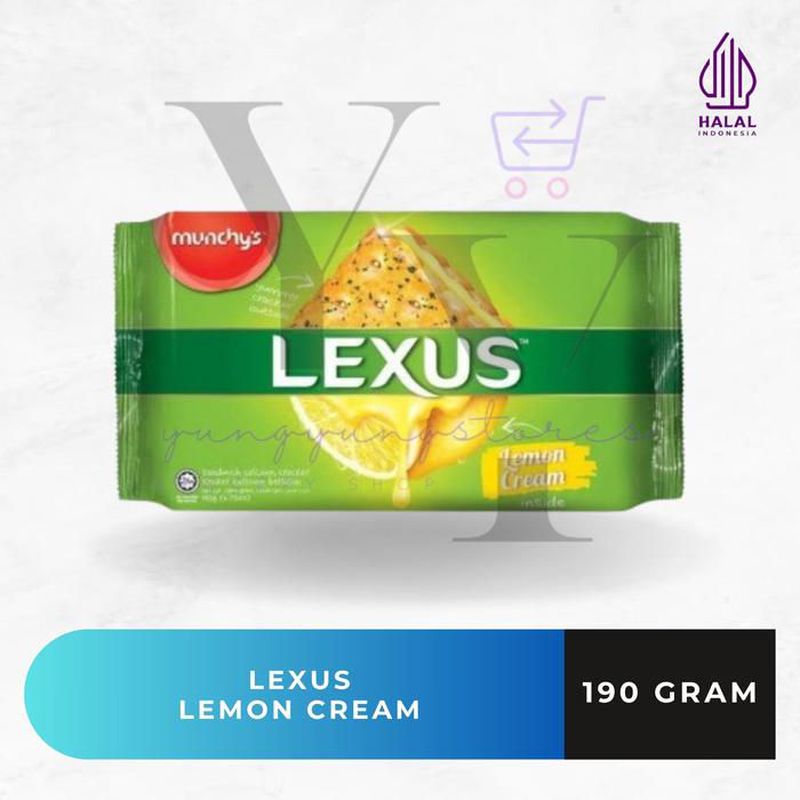 Munchy's Lexus Biskuit 190 gr - Lemon