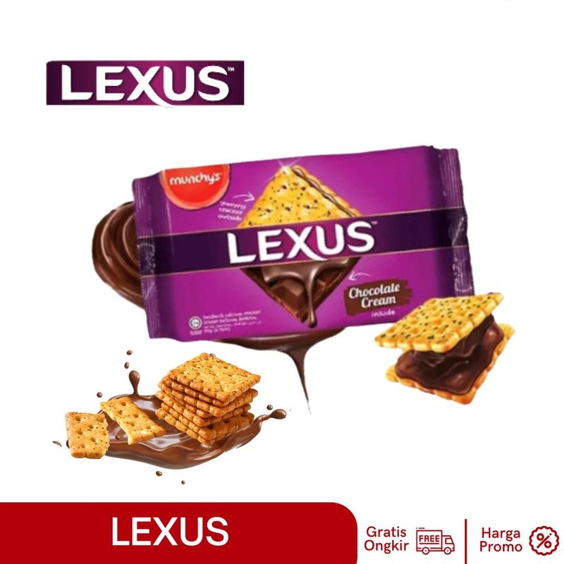 Munchys Lexus sandwich keju dan coklat 76 gram - Keju