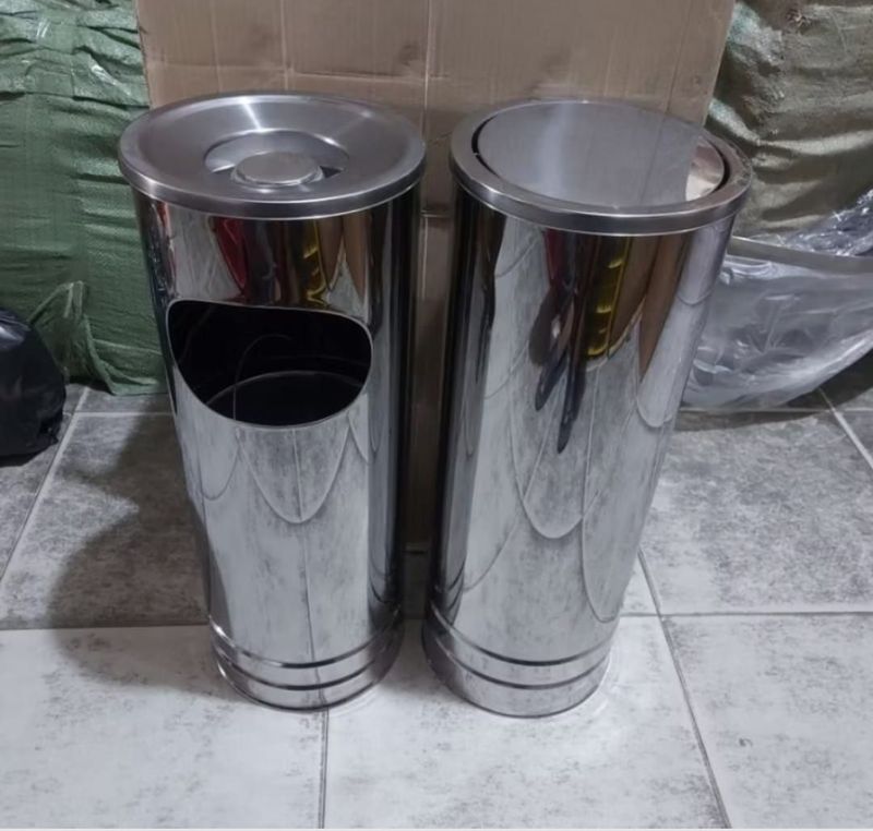 Tempat sampah stainless steel