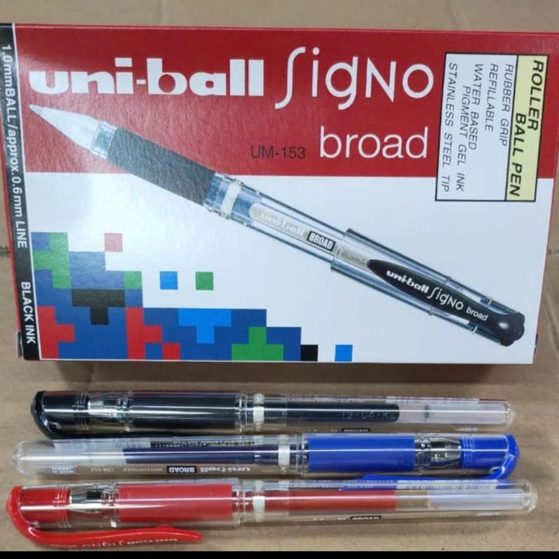 Pulpen Uniball Signo - Biru