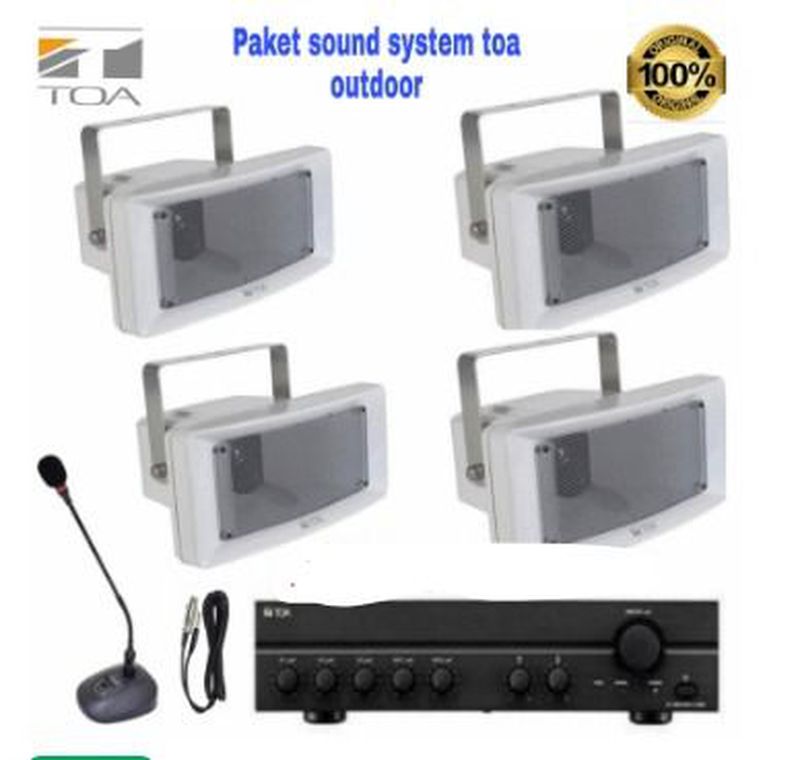 Sound System TOA Outdoor Set