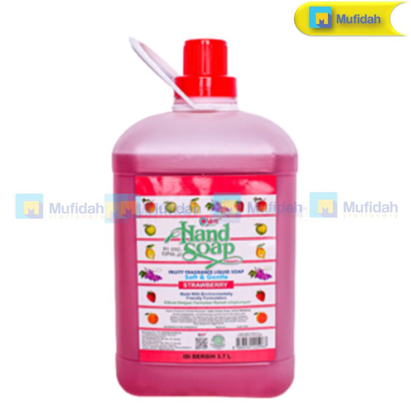 YURI HAND SOAP 3,7 LTR STRWBERRY